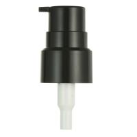 China 20mm Output 0.12cc Plastic Treatment Pump Cream Pump for 20/410 Bottles in Black for sale