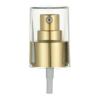 China 24mm Disposable Plastic Cream Pump Lotion Pump 0.15cc with Over Cap for sale