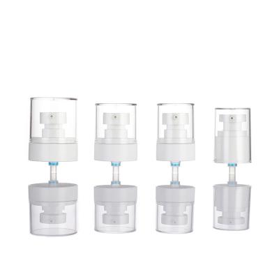 China 20mm Double Wall Cream Pump Fast Dispatch and 0.2cc Output for Cosmetic Packaging for sale