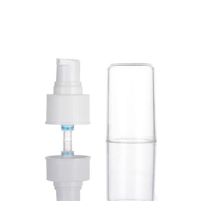 China White Full Cap Cream Pump Treatment Pump for 20/410 Cosmetic Bottles for sale