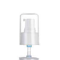 China White Full Cap Cream Pump Treatment Pump for 20/410 Cosmetic Bottles for sale