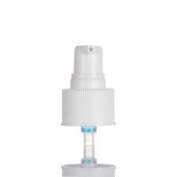 China White Full Cap Cream Pump Treatment Pump for 20/410 Cosmetic Bottles for sale
