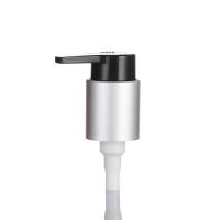 China Aluminum 24mm Plastic Pump Treatment Cream Pump for Cosmetic in White Color for sale