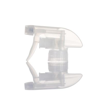 China All Plastic 28mm Size Transparent Trigger Sprayer with Customized Request 50X38X40CM for sale