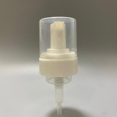 China 43/410 Customization 42mm Left Right Lock Foam Pump for Foaming Face Wash Plastic for sale