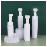 China Customizable Heart Shape Pump Facial Cleanser Foam Bottle 100ml 120ml 150ml 200ml 250ml for sale