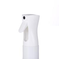 China Adult Oval 200ml White Plastic Pet Spray Bottle Fine Mist Spray Pump Plastic Water Spray for sale
