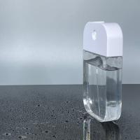 China ISO Certified 50ml Card Pump Perfume Bottle with White Color and Card Shape Sprayer for sale