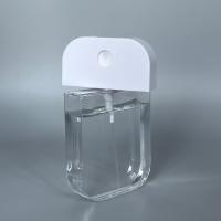 China ISO Certified 50ml Card Pump Perfume Bottle with White Color and Card Shape Sprayer for sale