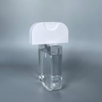 China ISO Certified 50ml Card Pump Perfume Bottle with White Color and Card Shape Sprayer for sale