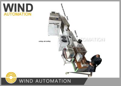 China Epoxy Coating Powder Machine For Magnetos And Armatures With Coating Bed For Stacks Encapsulation for sale