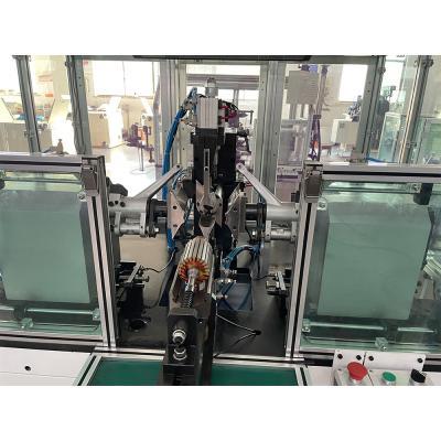 China AWG16 To AWG30 Copper Wire Armature Winding Machine PMDC Rotor Riser Commutator for sale