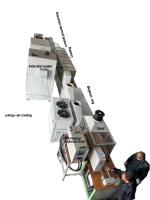 China Fluidized Bed Powder Coating Machine For Skew Armature Stacks Encapsulation for sale