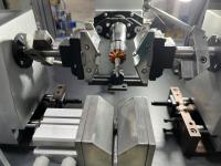 China Automatic Armature AC Motor Winding Machine AWG 40 To AWG23 Copper Wire 0.08mm To 0.55mm for sale