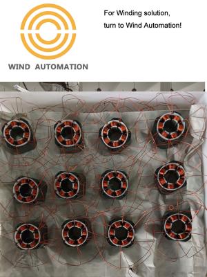 China BLDC Motor Stator Needle Winding Machine 60RPM Parallel Wires To 600RPM Thin Wire for sale