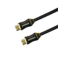 China Nylon Weave Shielded 4k HDMI Cable 1.5m With Gold Connector Fast Transfer for sale