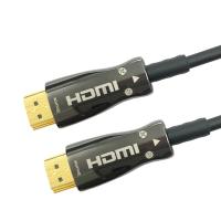 China Zinc Alloy Hdmi Optical Cable 20m 50m 100m Hdmi Cable 18Gbps Bandwidth for sale