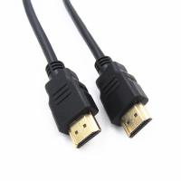 China MALE To MALE 1mtrs 4k HDMI Cable For PS4 Wear Resisting Black Color for sale