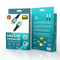 China High-Speed 8K 48Gbps HDMI Cable  Supports 4K 60Hz Coaxial Type for Microphone Monitor Computer HDTV for sale