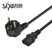 China 1.8mtrs EU Power Cord 220VAC European Extension Cords For Home Appliance for sale