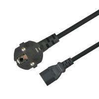 China Wear Resistance 1.8m EU Power Cord 220v Power Plug Ps4 European Power Cable for sale