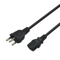 China ISO9001 PVC Jacketed Brazil Power Cord Cable High Performance for sale
