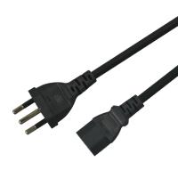 China ISO9001 PVC Jacketed Brazil Power Cord Cable High Performance for sale