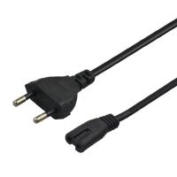 China Customizable European Power Lead  Laptop Desktop Computer Power Cable 1.5meter for sale