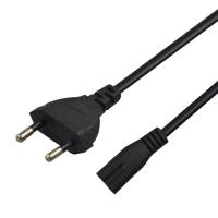 China Customizable European Power Lead  Laptop Desktop Computer Power Cable 1.5meter for sale
