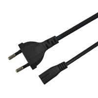 China Customizable European Power Lead  Laptop Desktop Computer Power Cable 1.5meter for sale