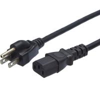 China 1m 1.5m C13 USA Power Cord 3 Pin US AC Power Cord For Home Appliance for sale