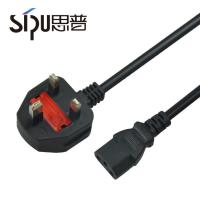 China Ce Certified Electrical Laptop Ps5 UK Power Cord 6.8mm O.D Wear Resisting for sale