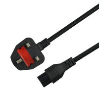 China OEM ODM 1.5meters UK Power Cord Apply To Kettle Port And Laptop for sale