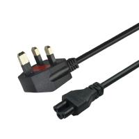 China OEM ODM 1.5meters UK Power Cord Apply To Kettle Port And Laptop for sale
