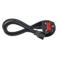 China CCC UK Power Extension Cord 3 Pin Plug Male To Female Uk Ac Power Cable for sale