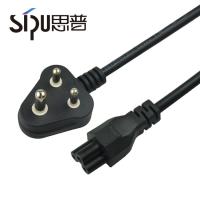 China 1.5mm C19  India 3 Prong Computer Power Cord South Africa Power Cable for sale