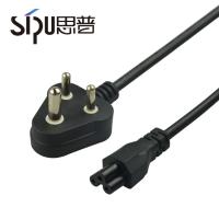 China 1.5mm C19  India 3 Prong Computer Power Cord South Africa Power Cable for sale