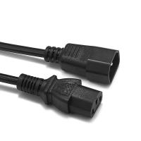 China ISO9001 Brazil Electrical Power Cord 220v Computer Power Cable 1meter for sale