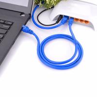 China OEM SFTP Four Twist Pairs RJ45 CAT5 Patch Cord 1M 1.5M 2M Customizable for sale