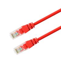 China 1.5m 3m 5m 10m CAT5 Patch Cord 6ft Cat5e Network Cable Gold Plated for sale