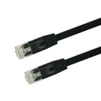 China Durable LSZH Jacketed Flat Cat6 Patch Cables Cat 6 Patch Cord 1 Mtr for sale