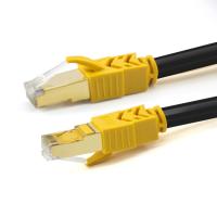 China RJ45 1M To 10M FTP Cat 8 Ethernet Cord Ethernet Patch Cord LSZH PVC Jacketed for sale