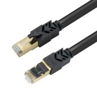 China OD 8.0mm Category 8 Ethernet Cable 1m  1.5m 2m 3mtrs For Multimedia for sale