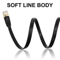 China Premium Cat7 Ethernet Cable 1M RJ45 STP10 Gigabit 600MHz High Speed Network wire Patch cable LAN cord Cat 7 for sale