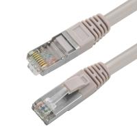 China 1000mhz  3mtrs CAT7 Patch Cord Grey Cat 7 Patch Cable  UTP Shield for sale