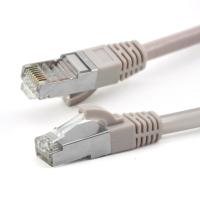 China 1000mhz  3mtrs CAT7 Patch Cord Grey Cat 7 Patch Cable  UTP Shield for sale