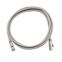 China 1000mhz  3mtrs CAT7 Patch Cord Grey Cat 7 Patch Cable  UTP Shield for sale