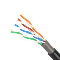 China AWG UTP Cat5e CAT5 Lan Cable CCA 305M 1000ft With CE Cetification for sale
