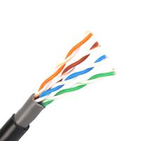 China AWG UTP Cat5e CAT5 Lan Cable CCA 305M 1000ft With CE Cetification for sale