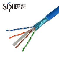 China Copper Ftp 4pr 23awg Cat6 Outdoor Waterproof Ethernet Cable 305 Meters for sale